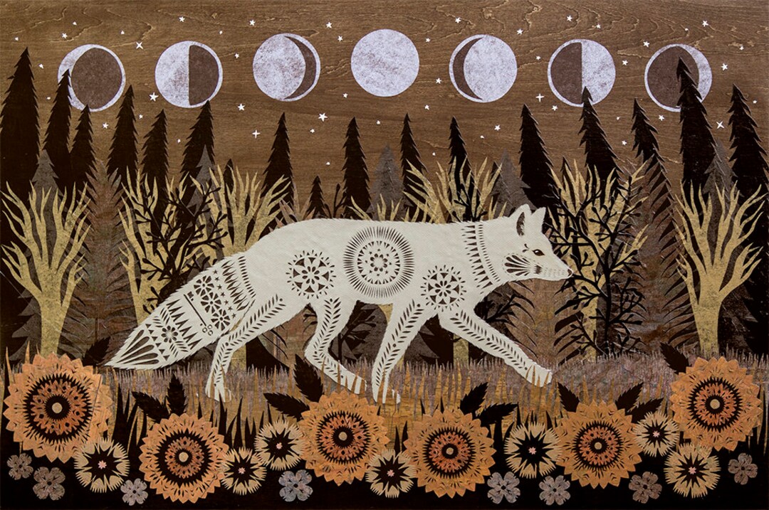 An Ever Changing Path - 16 X 20 Inch Cut Paper Art Print - Etsy