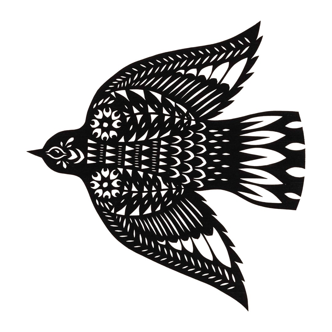 Fantastic Flight IV - 8 X 8 Inch Cut Paper Art Print - Etsy