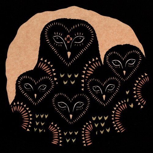 A Silent Beat 8 X 10 Inch Cut Paper Art Print - Etsy