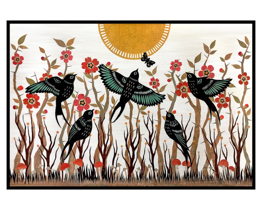 Eyes on the Prize - 16 X 20 Inch Cut Paper Art Print - Etsy