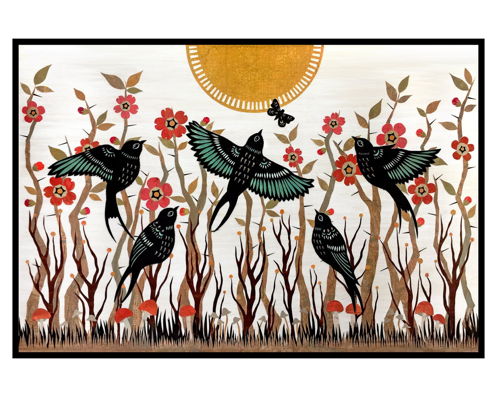 Eyes on the Prize - 16 X 20 Inch Cut Paper Art Print - Etsy
