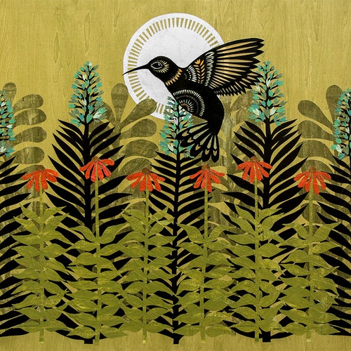 Unconquered 8 X 8 Inch Cut Paper Art Print - Etsy