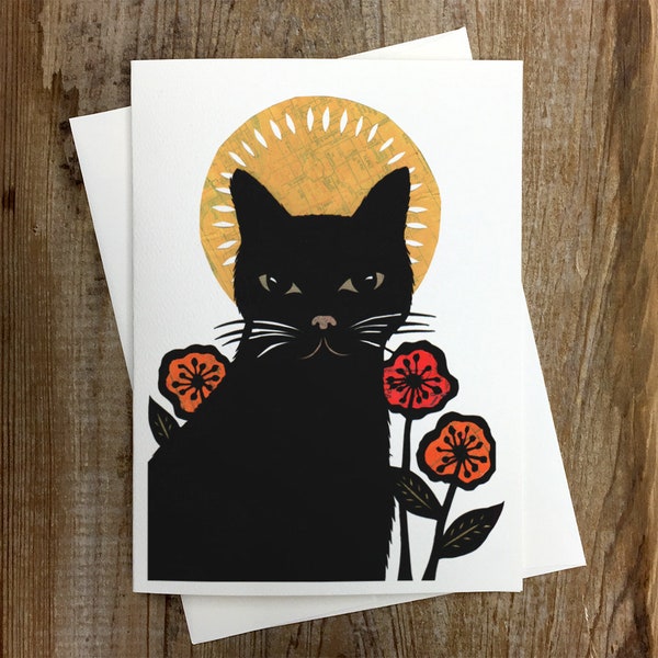 Solar Eclipse Greeting Card - Etsy
