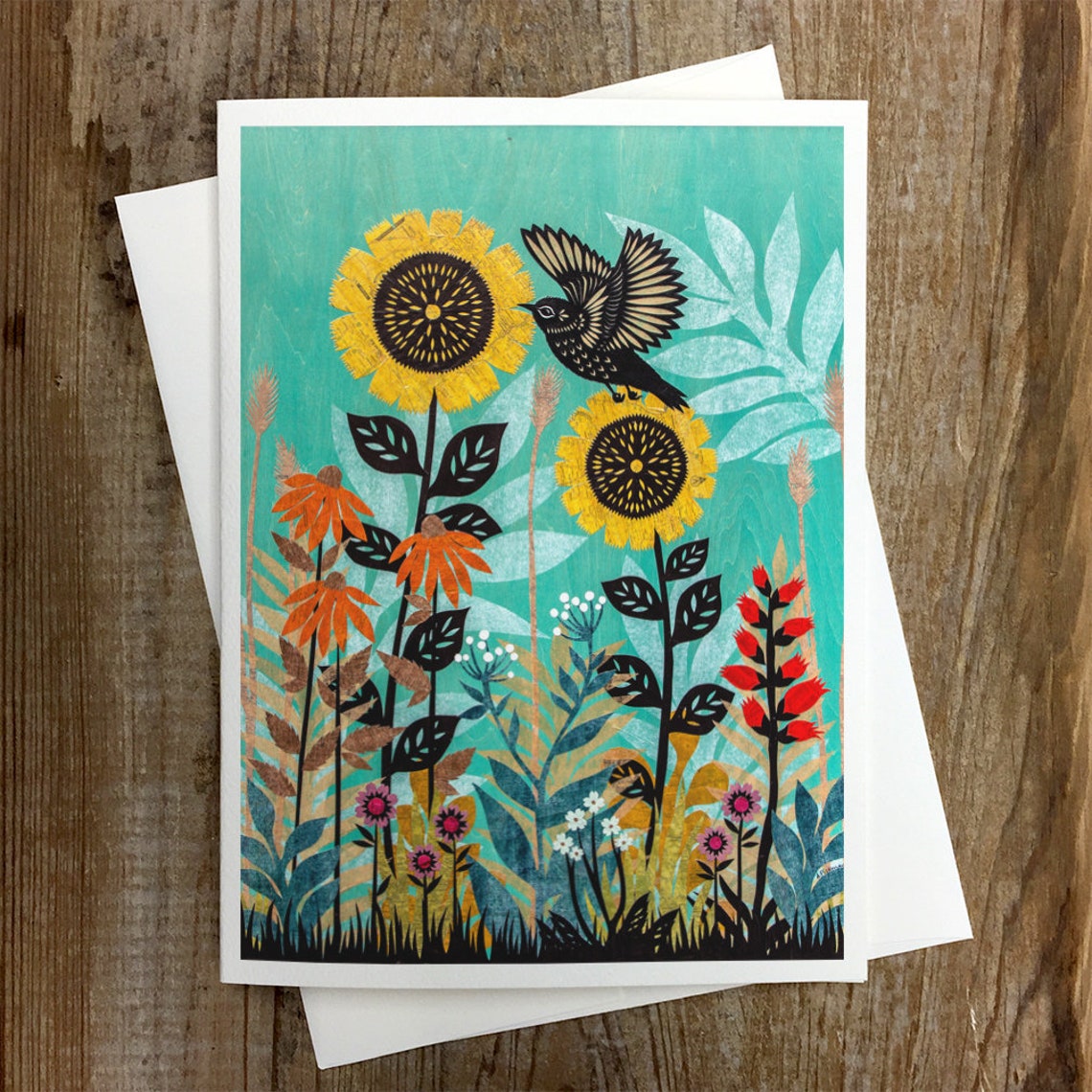 Garden Song - Greeting Card - Etsy