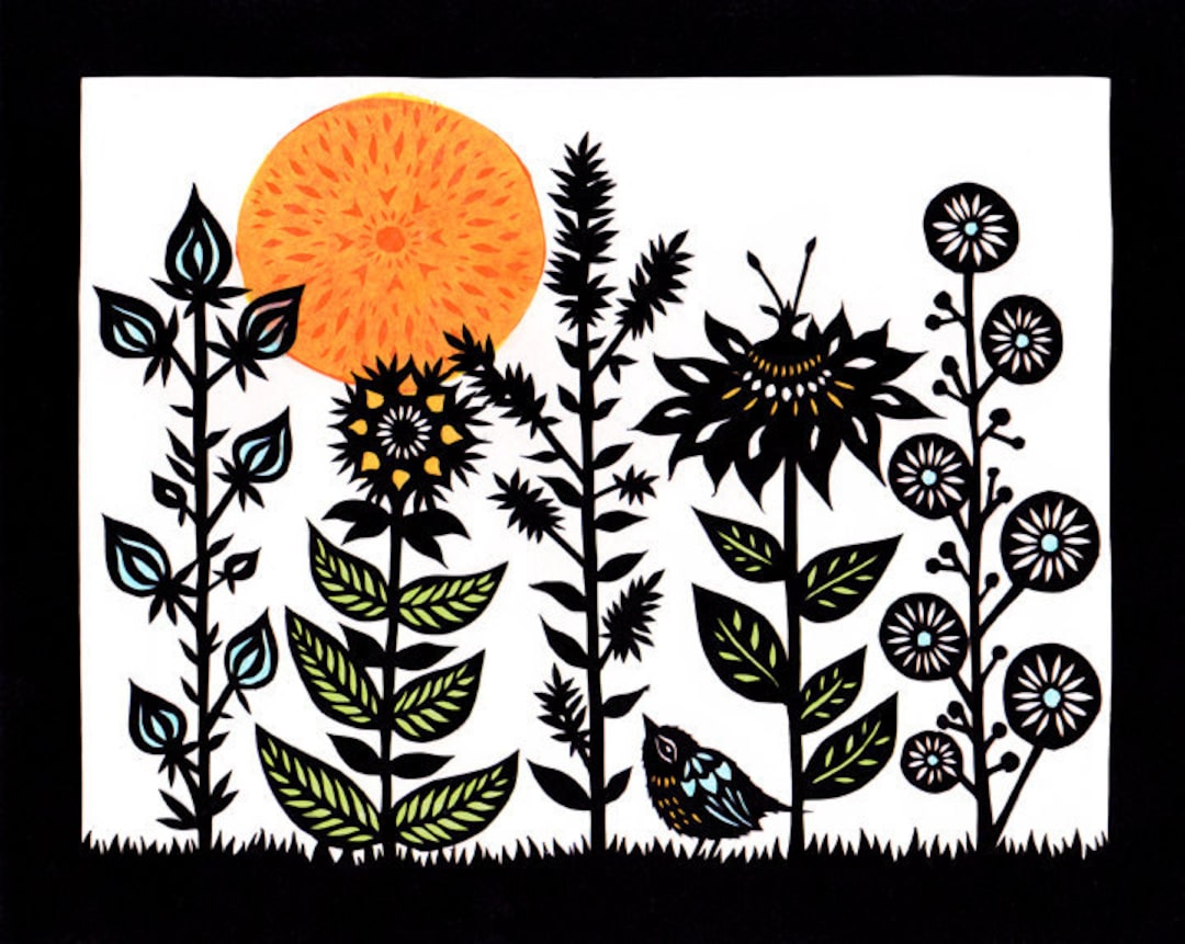 May Flowers - 8 X 10 Inch Cut Paper Art Print - Etsy