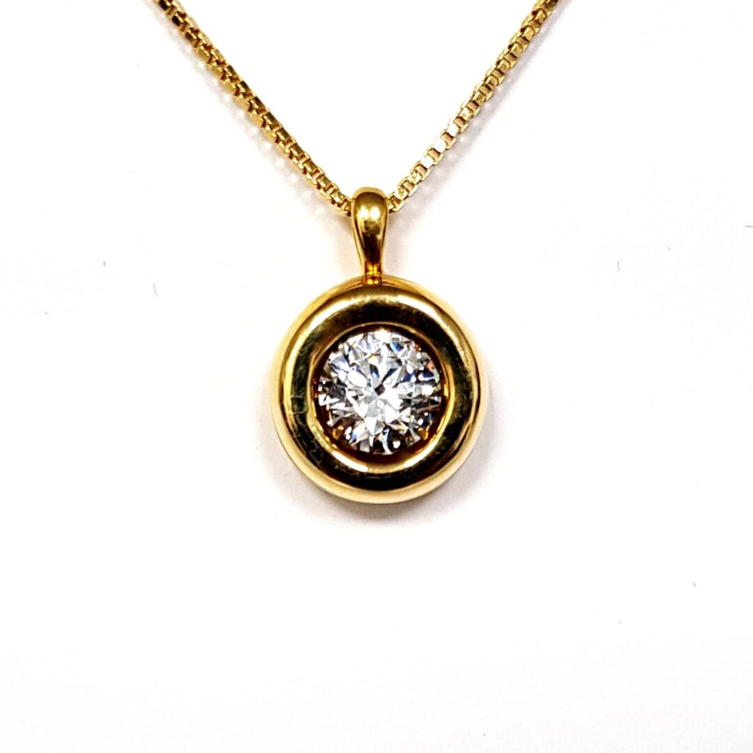 Dancing Stone Pendant: Silver Plated With Gold Finish - Etsy