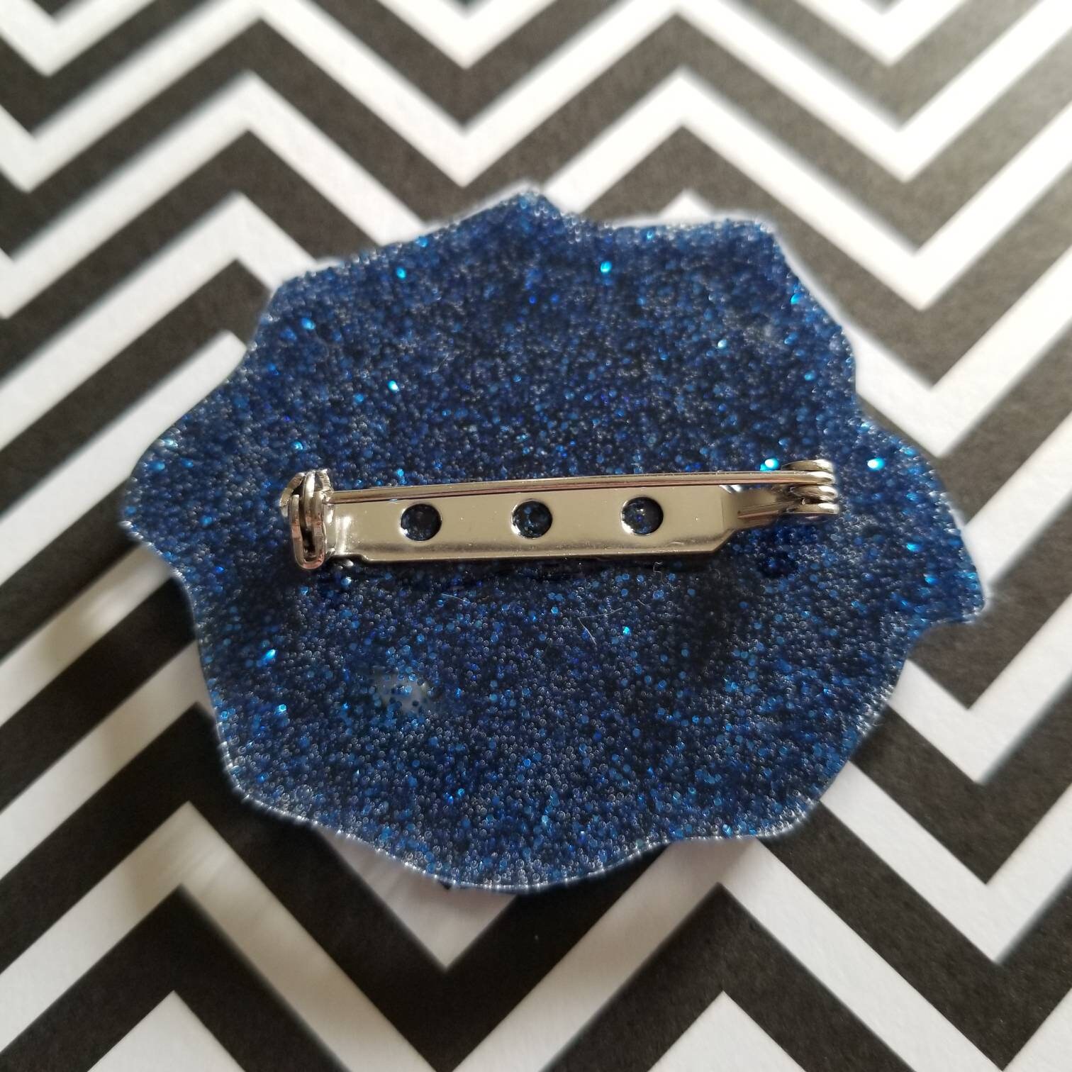 The Blue Rose Blue Rose Blue Rose Pin Sparkly Blue Rose Twin Peaks Fire ...