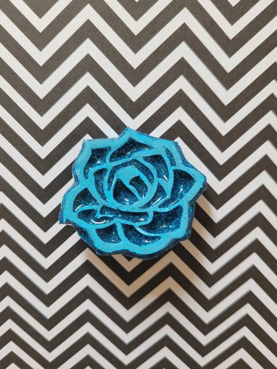 The Blue Rose - Blue Rose Blue Rose Pin - Sparkly Blue Rose - Twin ...