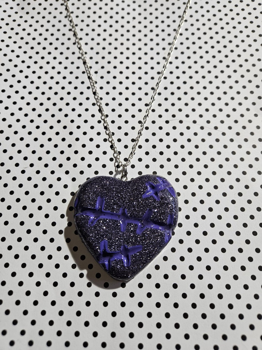 Monster Heart Monster Monster Love Heart With Stitches Glitter Heart ...