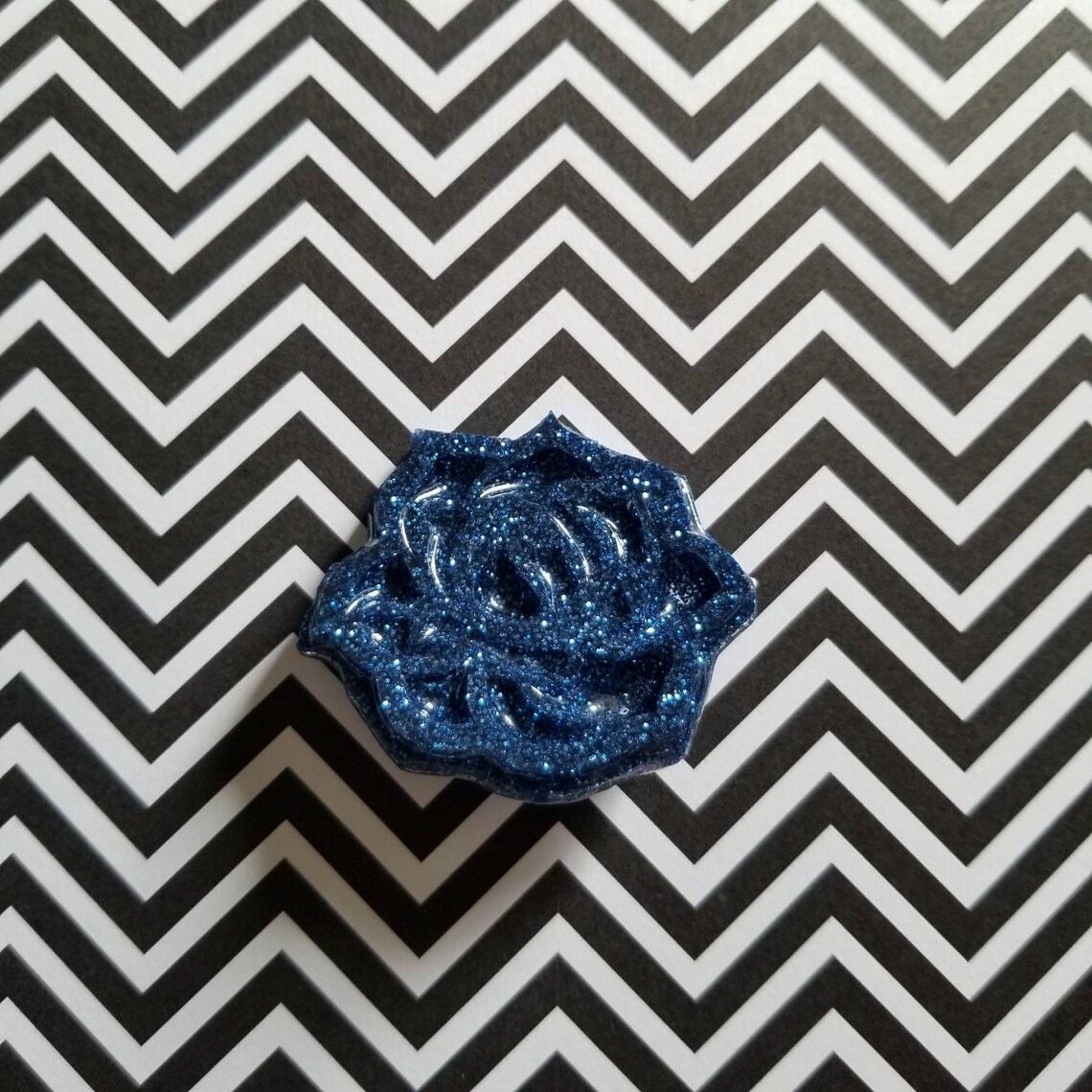 The Blue Rose Blue Rose Blue Rose Pin Sparkly Blue Rose - Etsy