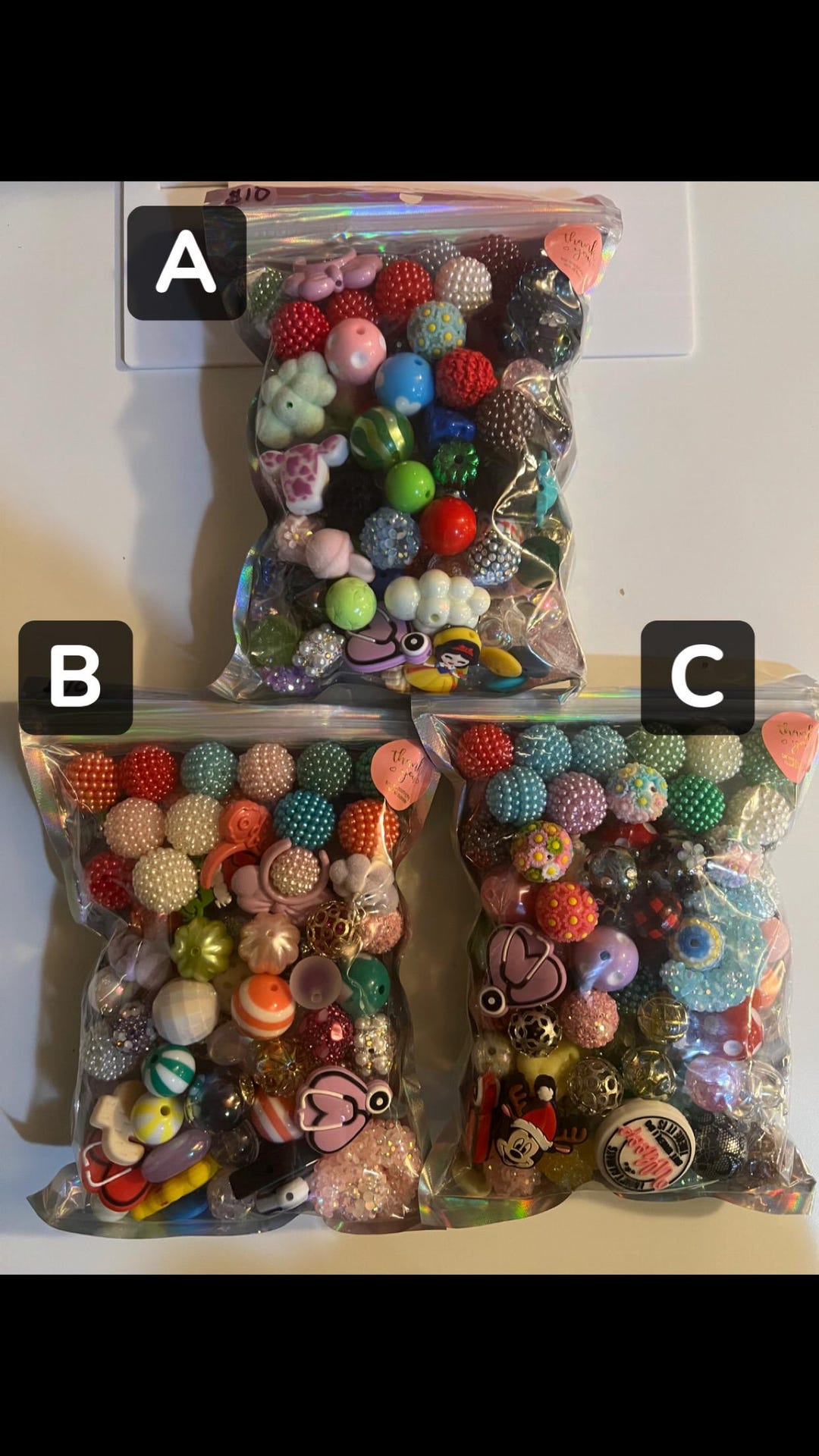 Mix Bead Bags - Etsy