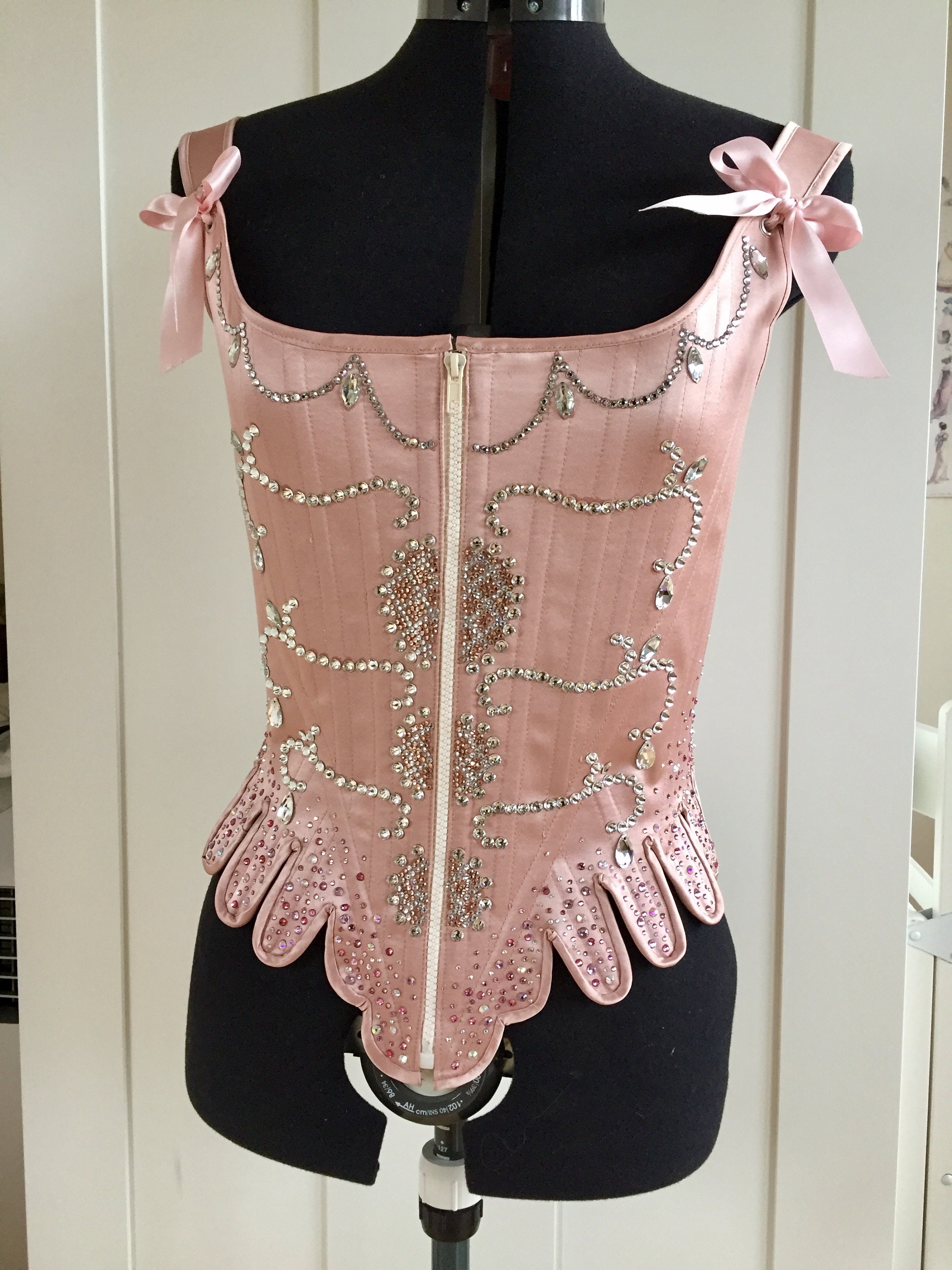 18th C. Half Boned Stays Pattern - PDF Download - Etsy