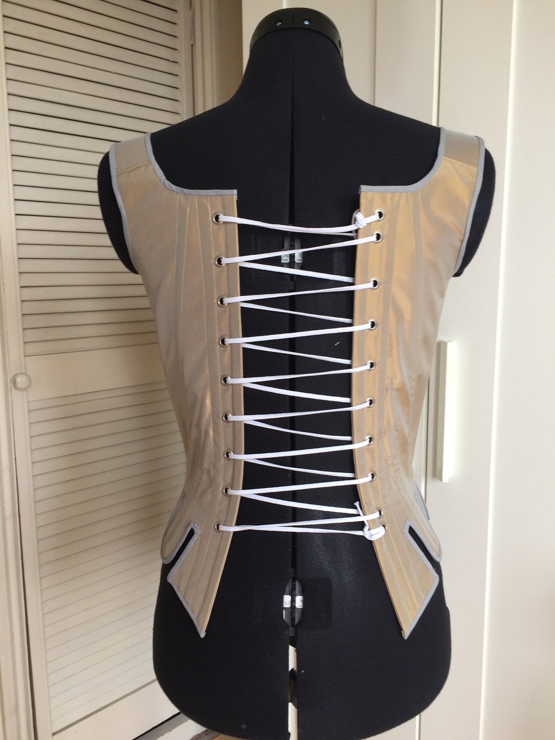 18th C. Half Boned Stays Pattern - PDF Download - Etsy