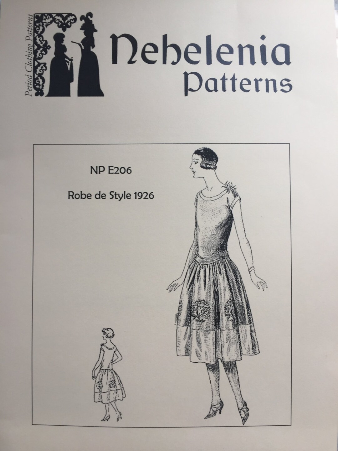 Robe De Style - a 1920s Flapper Dress Pattern - Etsy