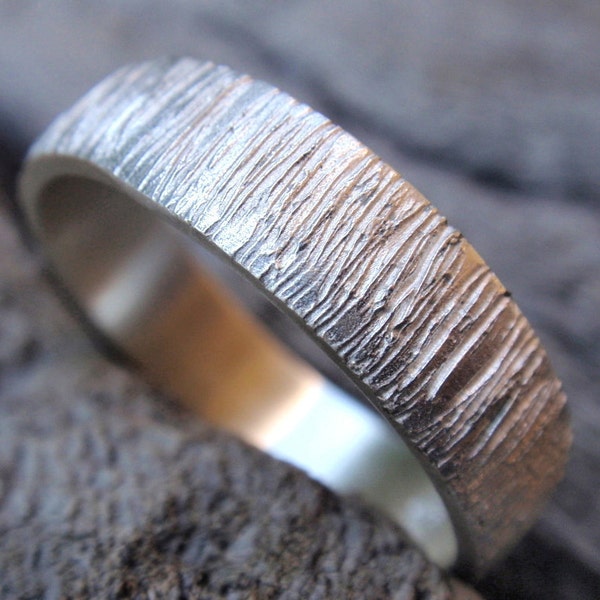 Wood Grain Ring - Etsy