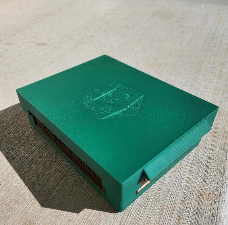 Customizable 3D Printed Dice Box for Dnd, Role Playing Games - Etsy
