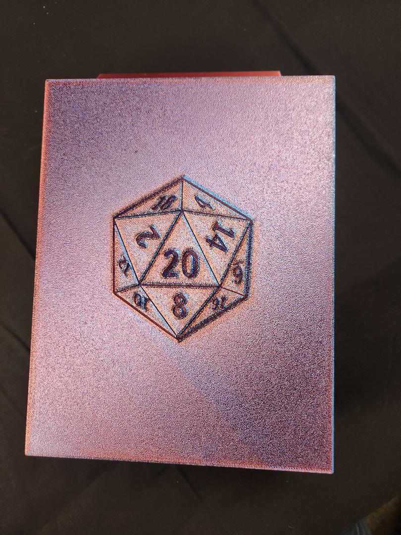 Customizable 3D Printed Dice Box for Dnd, Role Playing Games - Etsy