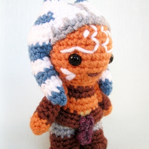 Young Ahsoka Tano - Star Wars Mini Amigurumi Pattern PDF - Crochet ...
