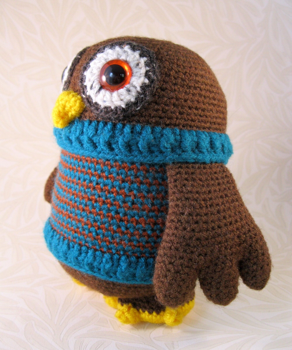 Flappy Owl Amigurumi Pattern PDF Crochet Pattern - Etsy