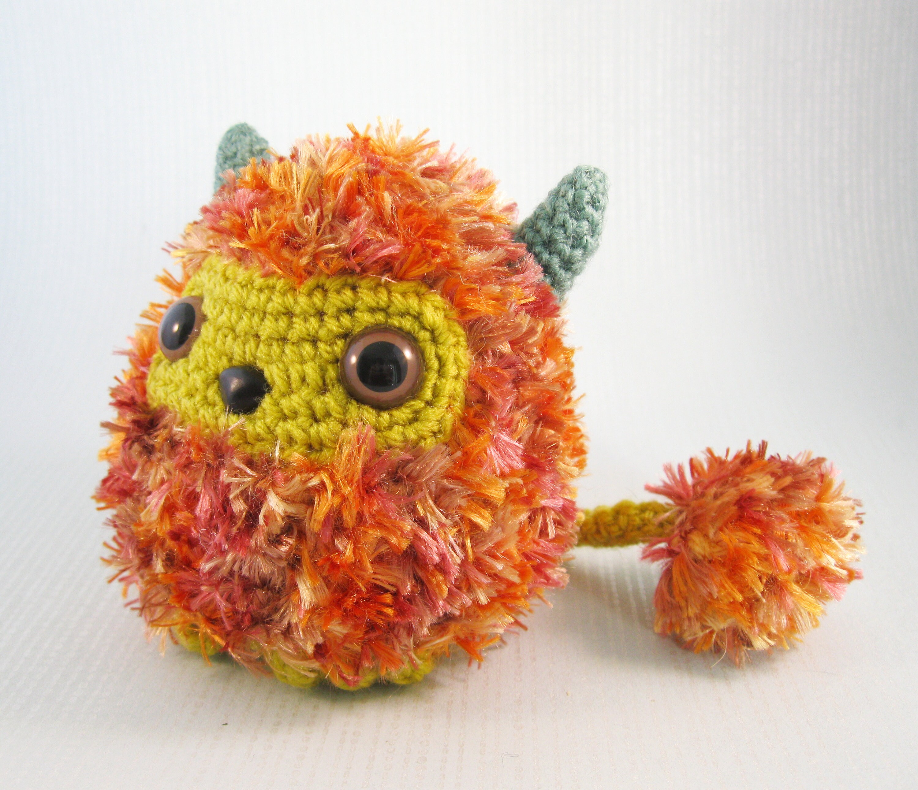 Fuzzy Troll Amigurumi Pattern | Etsy