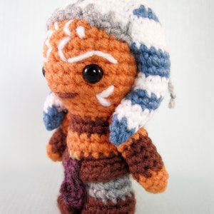 Young Ahsoka Tano - Star Wars Mini Amigurumi Pattern PDF - Crochet ...