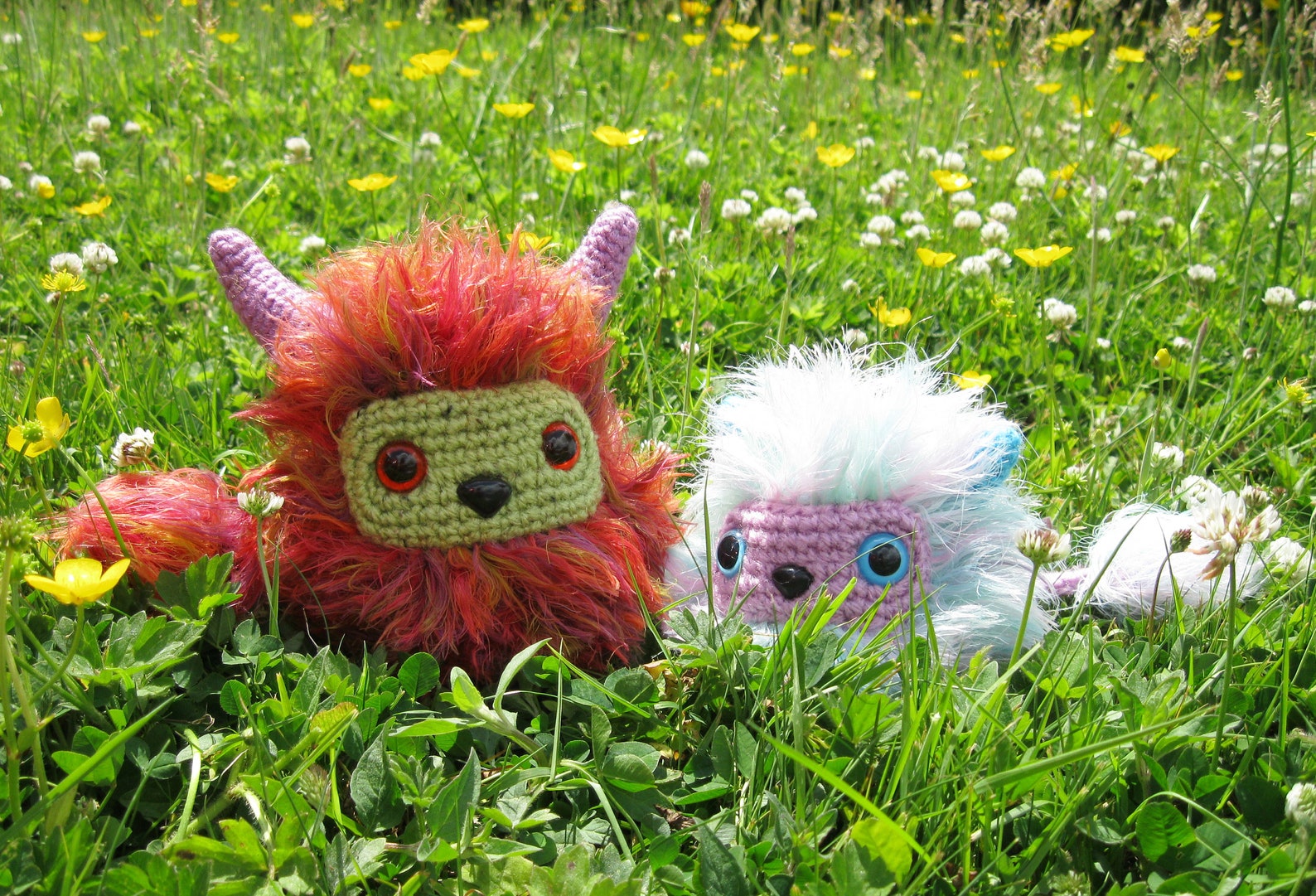 Fuzzy Troll Amigurumi Pattern | Etsy