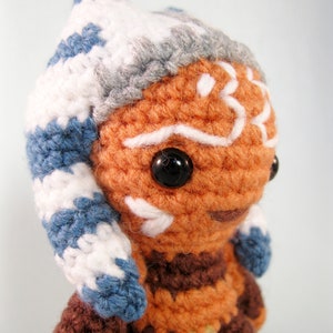 Young Ahsoka Tano - Star Wars Mini Amigurumi Pattern PDF - Crochet ...