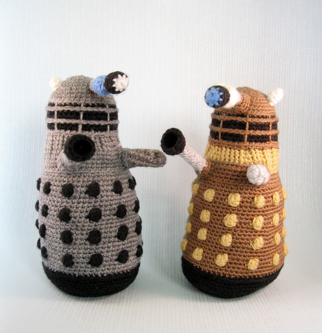 Dalek Amigurumi Pattern PDF - Crochet Pattern - Etsy Canada