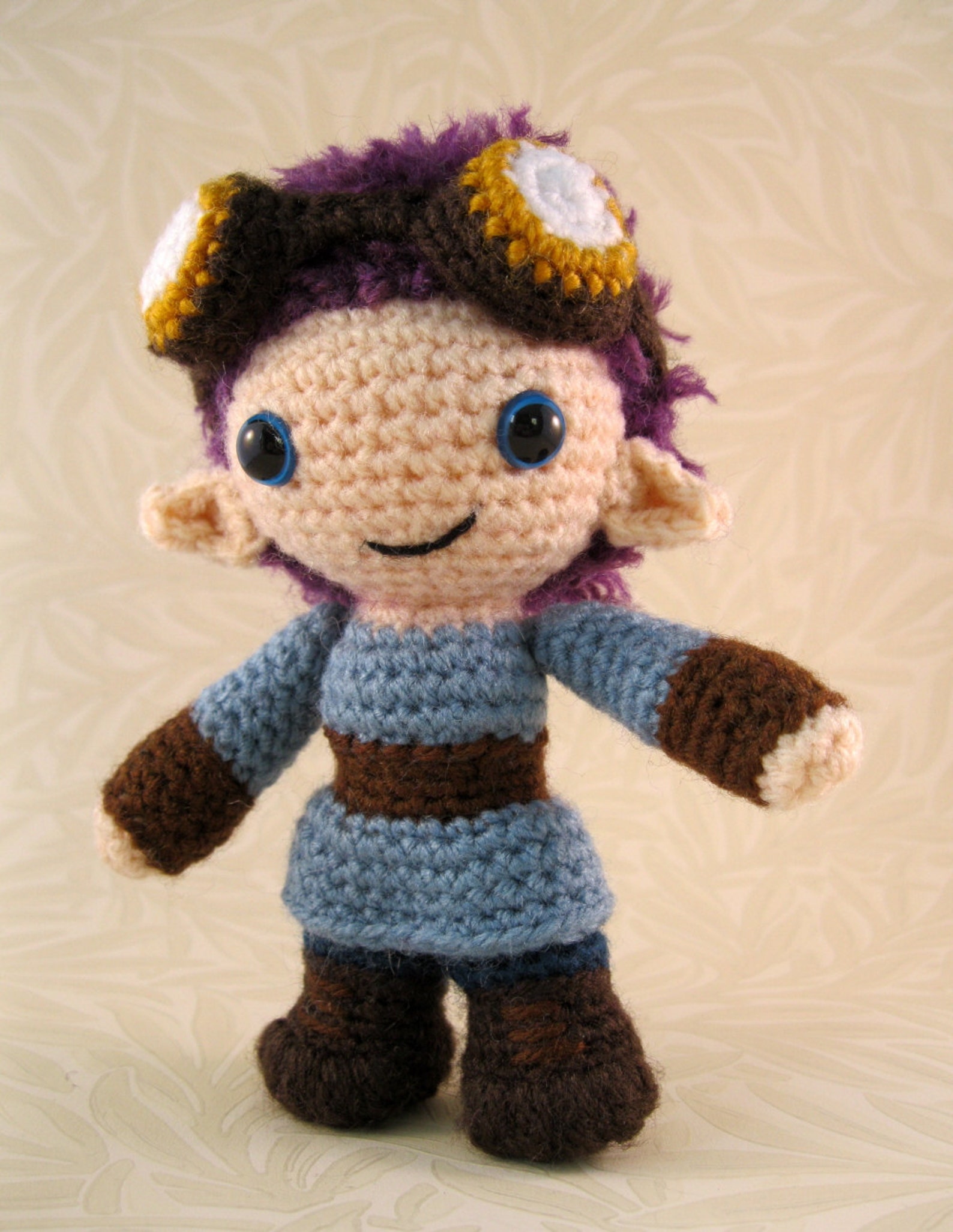 Halfling Fantasy Amigurumi Pattern PDF Crochet Pattern - Etsy