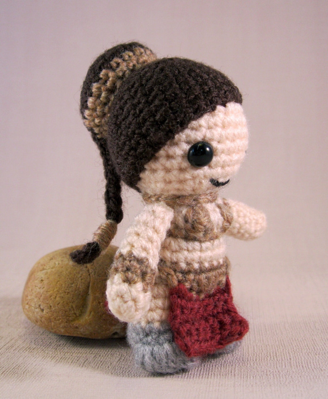 Leia Jabba Slayer Star Wars Mini Amigurumi Pattern PDF | Etsy