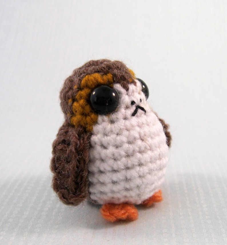 Porg Star Wars Mini Amigurumi Pattern PDF Crochet Pattern - Etsy Hong Kong