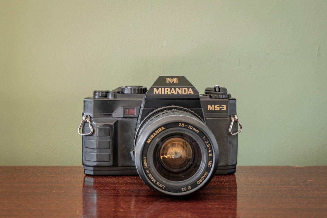 Miranda Ms-3 35mm Film Camera With Miranda 28-70mm F3.5-4.8 Lens - Etsy