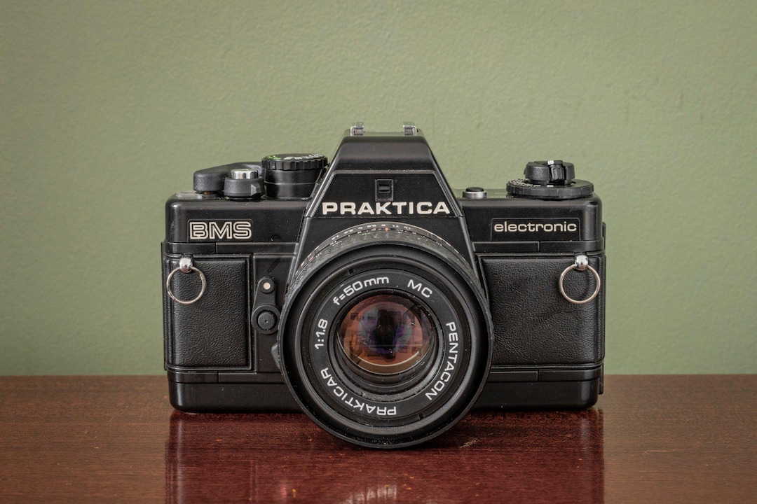 STUNNING Praktica BMS 35mm Film Camera Pentacon 50mm F1.8 Lens - Etsy