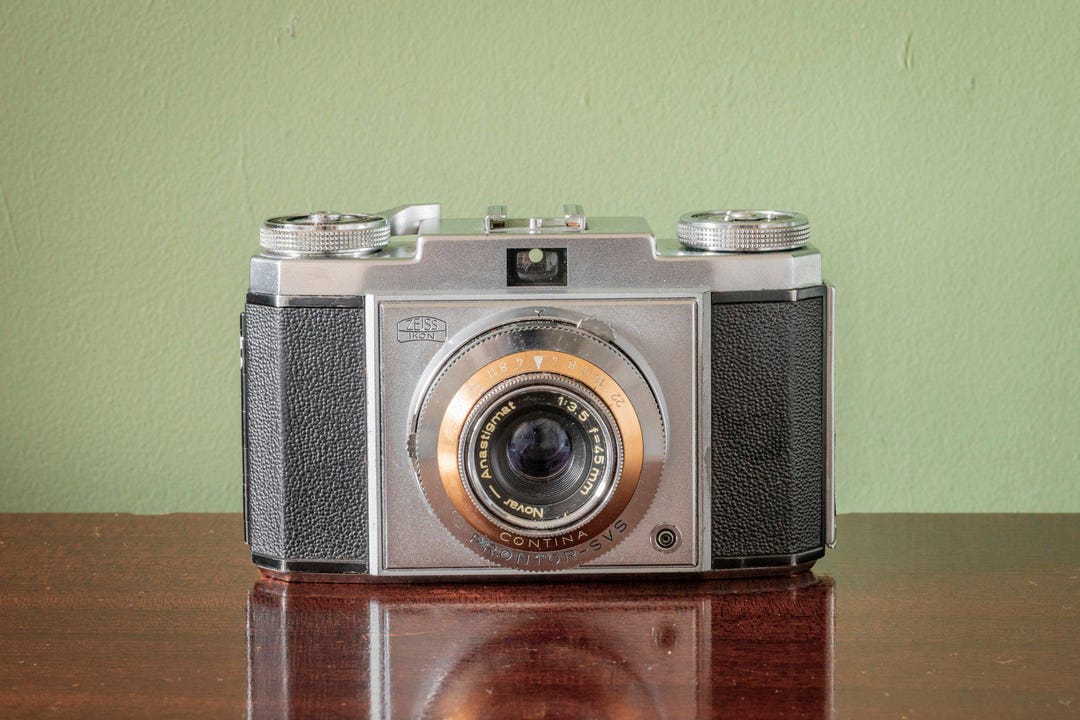 STUNNING Zeiss Ikon Contina 1A 35mm Viewfinder Film Camera With 45mm F3 ...