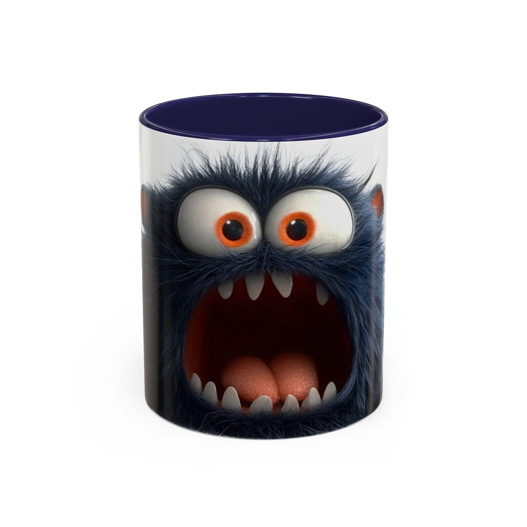 Monster Mug Navy Blue Collection 1 (11oz) Coffee Mug, Funny, Humor ...