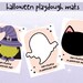 Halloween Playdough Mats, Halloween Playdoh Activity, Kids Halloween ...