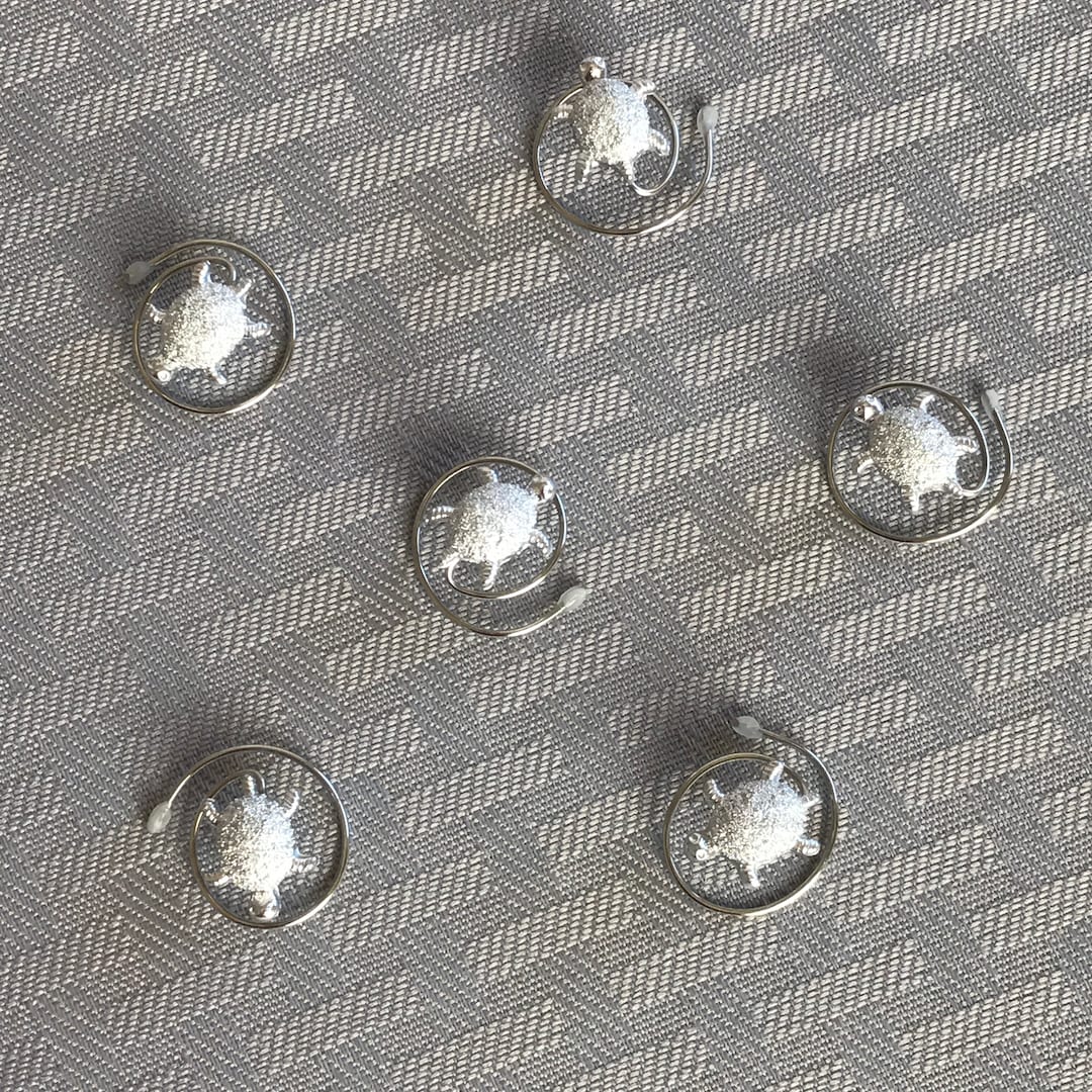 Turtle Hair Swirls for Beach Wedding Bridesmaids, Silver Sea Turtle ...