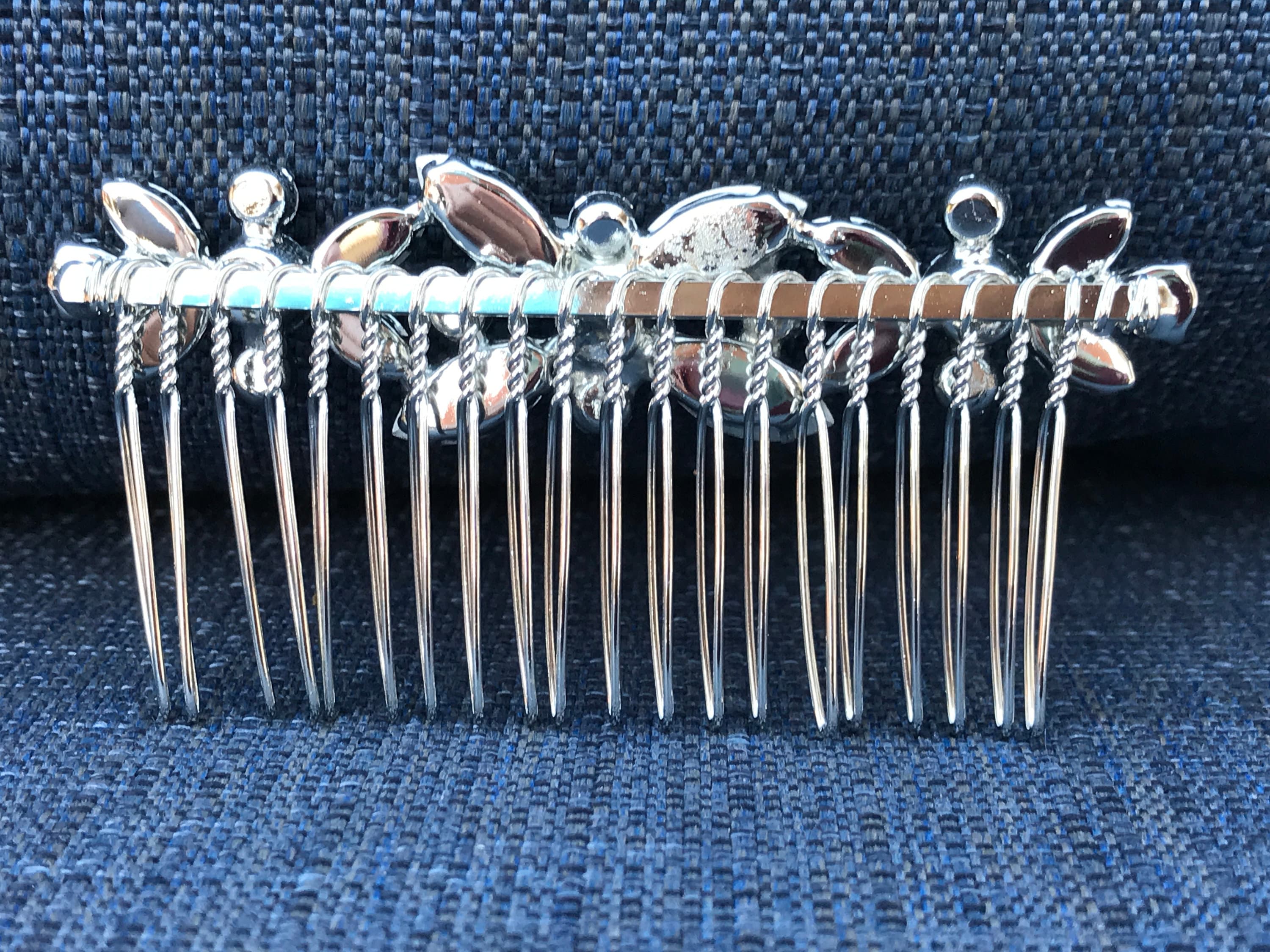 Disney Inspired Accessory-Hidden Mickey Wedding Comb-Crystal ...