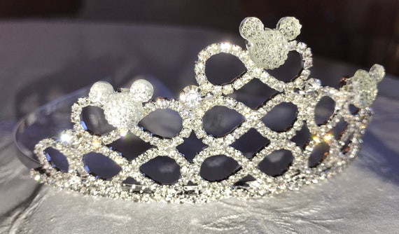 Hidden Mickey Tiara Comb - HairSwirls.com