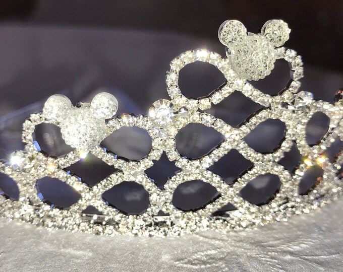 Disney Themed Wedding-infinity Tiara-hidden Mickey Inspired-bride to Be ...