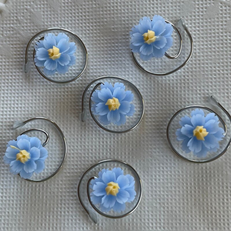 Forget Me Not Hair Pin - Etsy