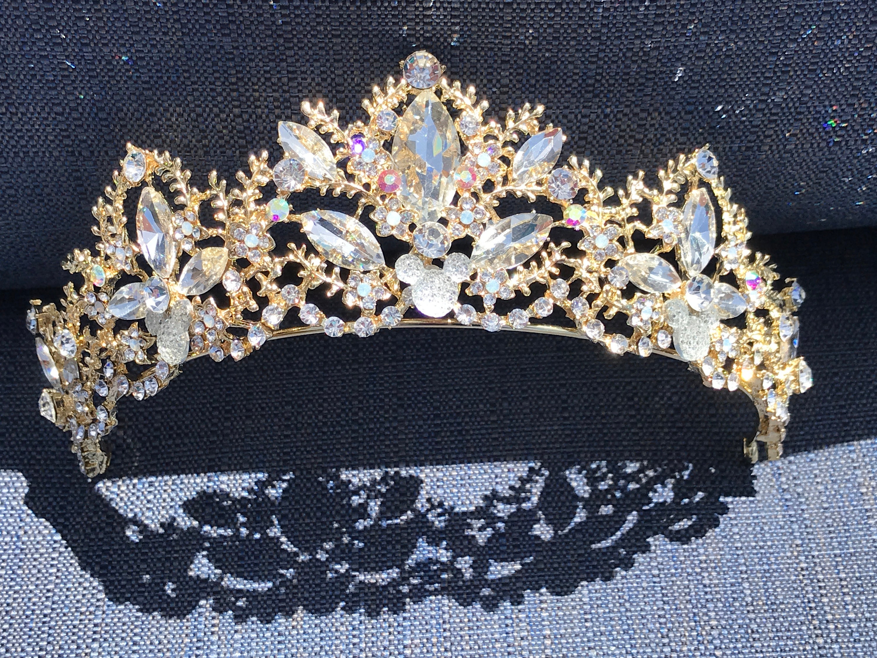 RESERVED for PAMELA Disney Inspired Wedding-Crystal Clear and Clear AB ...