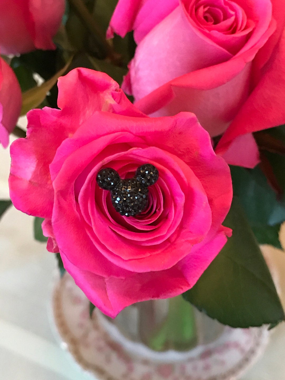 Hidden Mickeys Bouquet-disney Inspired Wedding Centerpiece-floral Picks ...