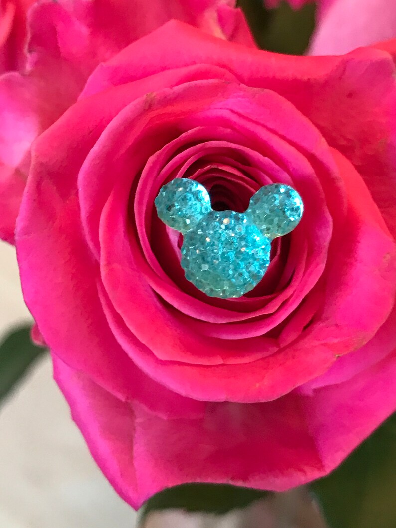 Single Mickey Flower Pins-disney Wedding Bouquet Flower - Etsy