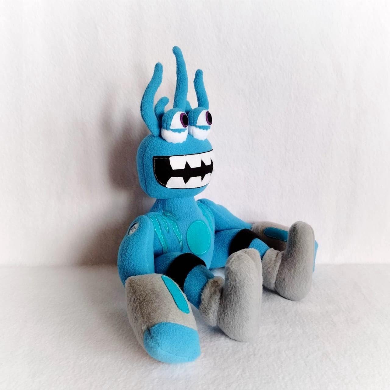 Wubbox Plush Ice Island My Singing Monsters, Monster Plush, Weirdcore ...