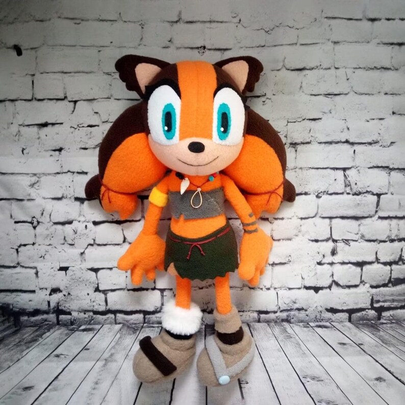 Sticks the Badger Sonic Plush, Sonic the Hedgehog Plush Stuffed Animal ...