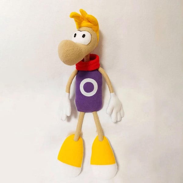 Rayman Plush - Etsy
