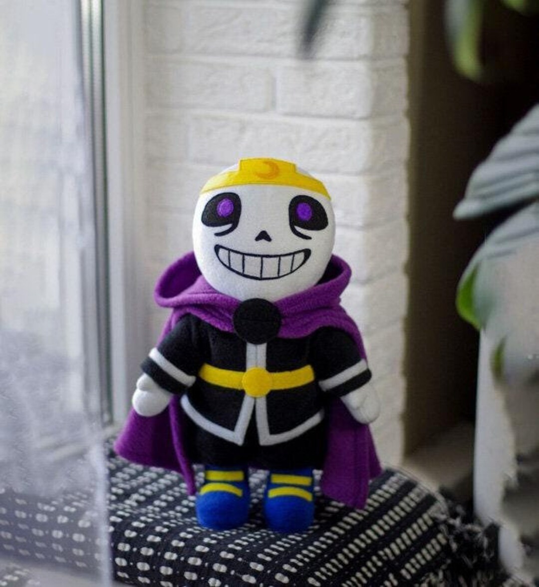 Uncorrupted Nightmare Undertale Sans Plush, Gamer Boyfriend Gift ...