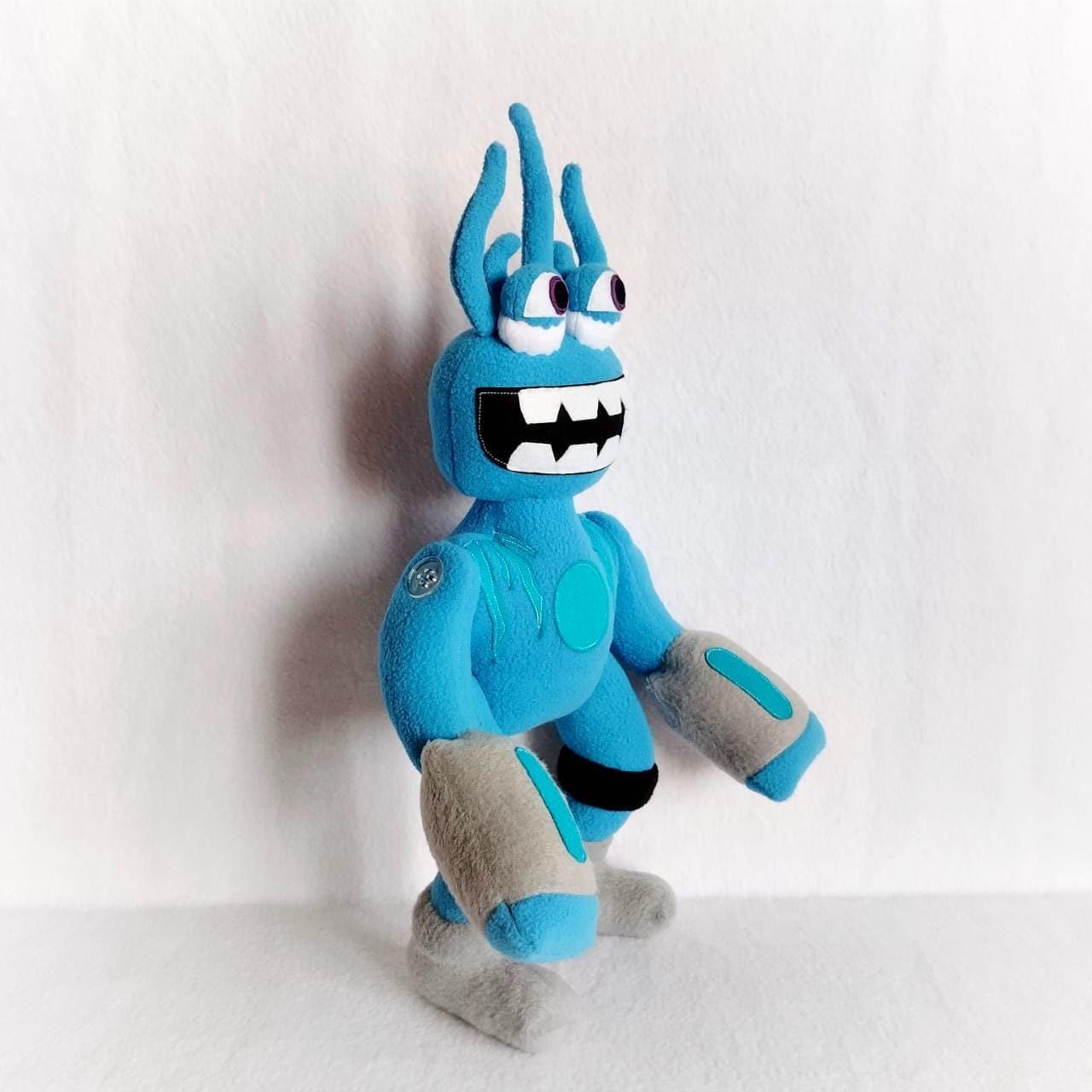 Wubbox Plush Ice Island My Singing Monsters, Monster Plush, Weirdcore ...