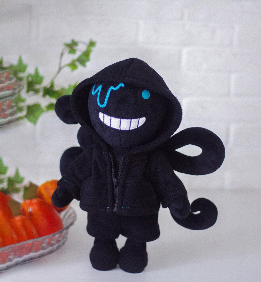 Nightmare Undertale Sans Plush, Gamer Boyfriend Gift, Kawaii Plushie ...